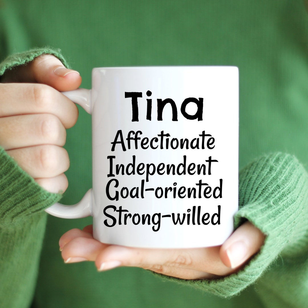 Tina Personalized, Tina Unique Mug, Tina Keepsake Mug,tina Holiday Mug ...