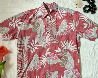 Vintage Monstera Tori Richard Men's Aloha Shirt - Etsy