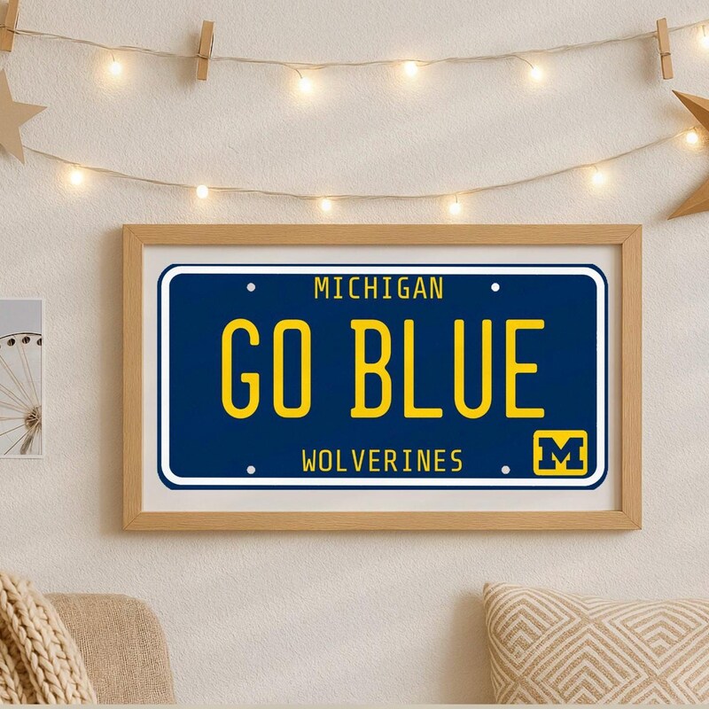 Michigan Poster - Etsy