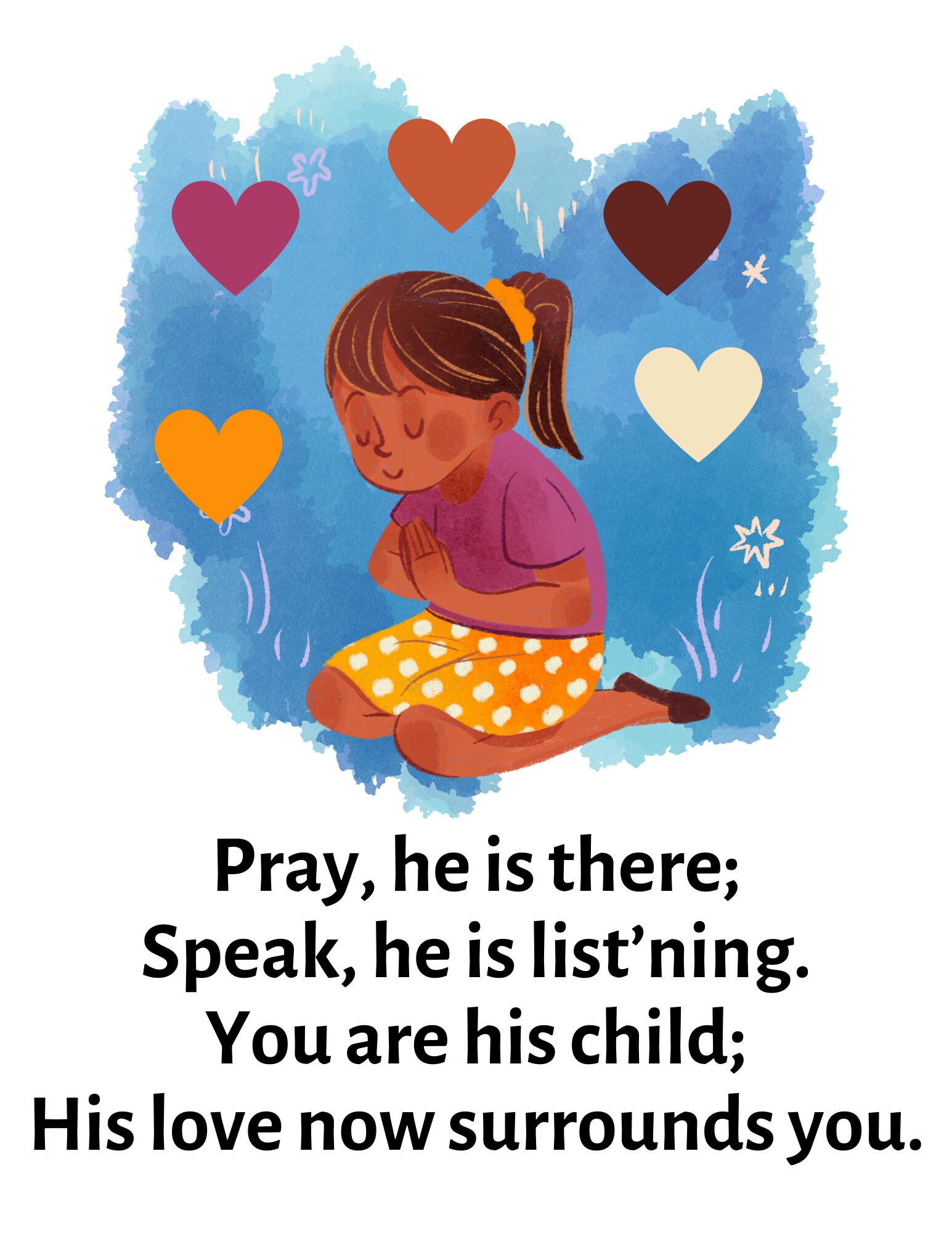 A Child's Prayer, Singing Time, Flip Chart, Print Out, Teaching Primary ...