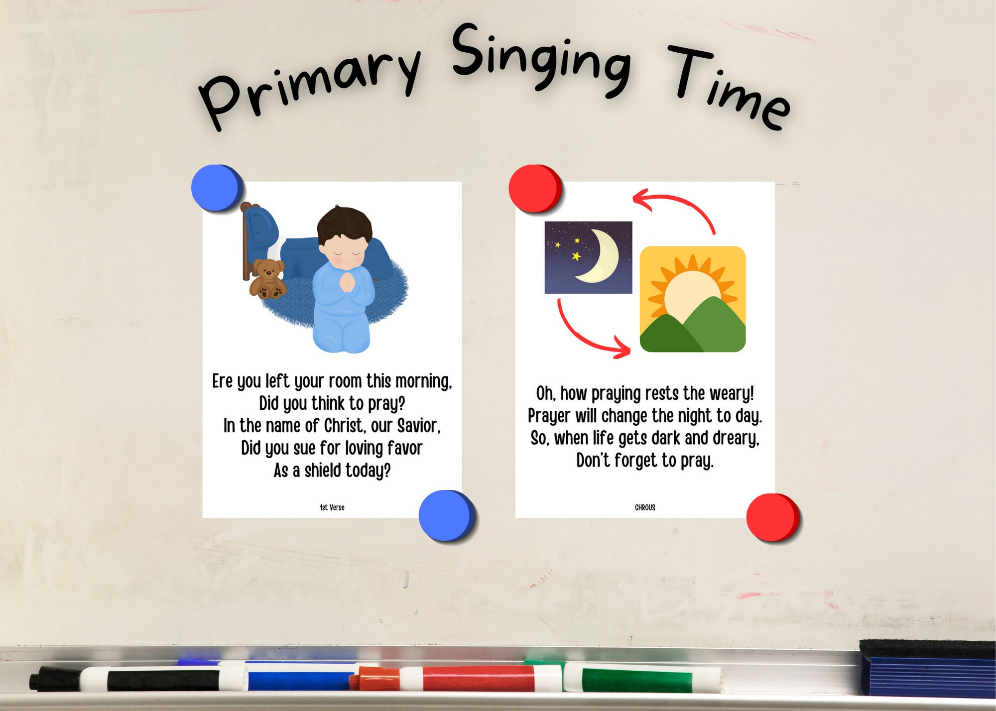 Did You Think to Pray, Singing Time, Singing Time Print Out, Teaching ...