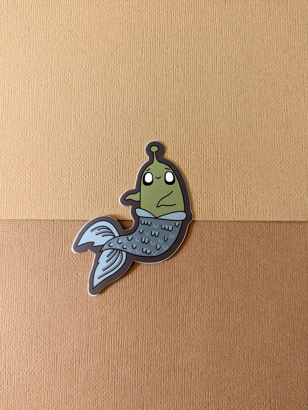 Mer-glerp the Alien Ghostie Sticker - Etsy