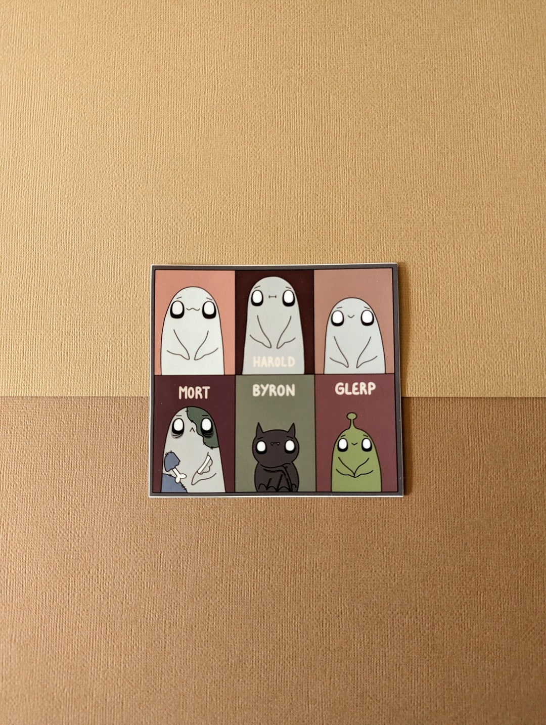 Ghostie Group Photo Sticker - Etsy