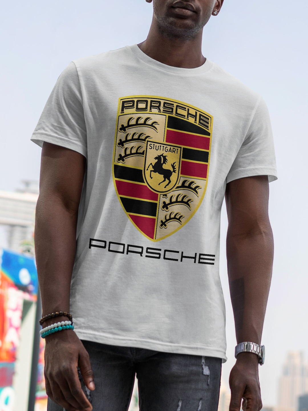 Porsche Logo T-shirt Porsche High Quality Print Shirt - Etsy