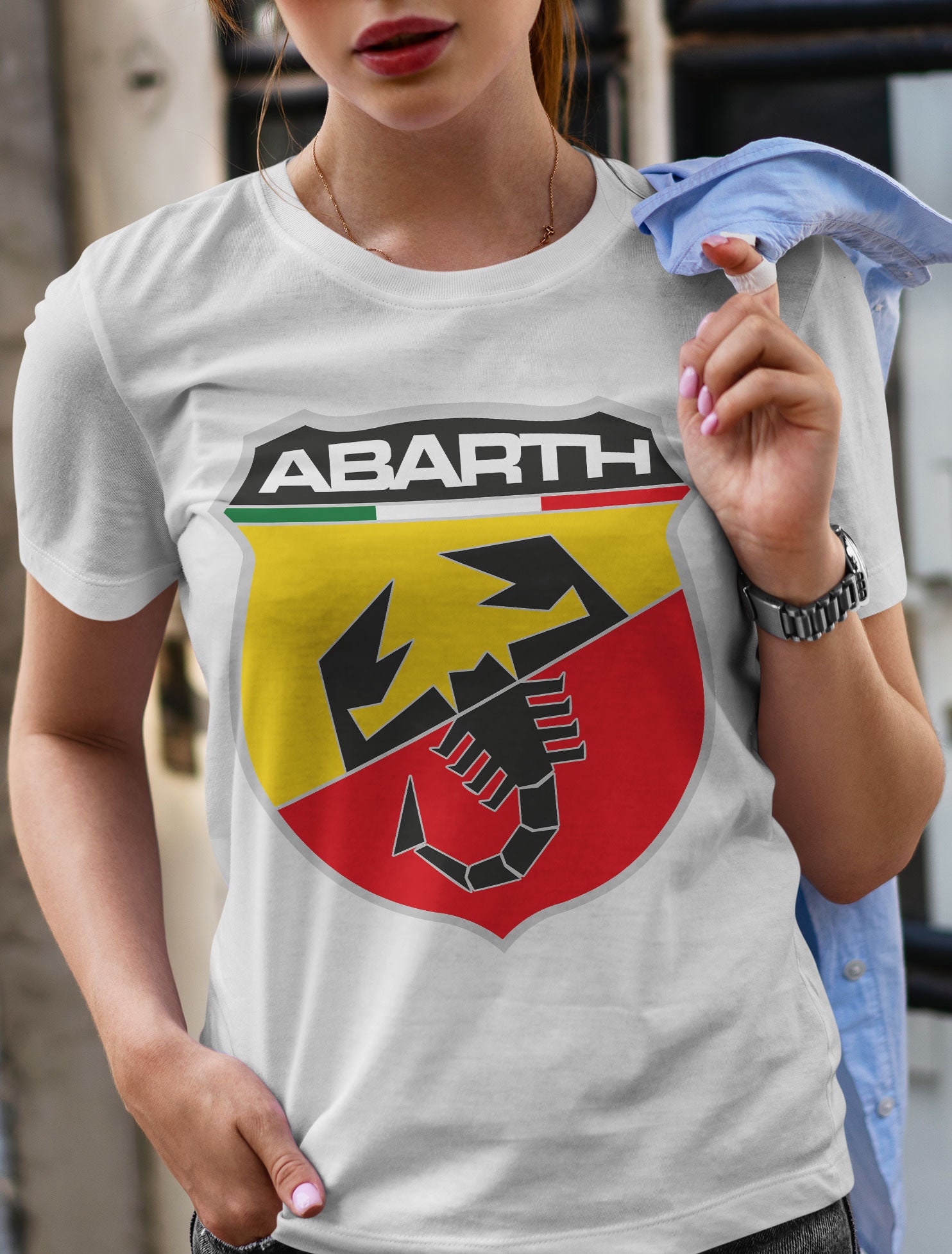 Fiat Abarth Logo T-shirt, Italian Beauty Abarth Shirt, Gift for Boys, High Quality Print Unisex ...