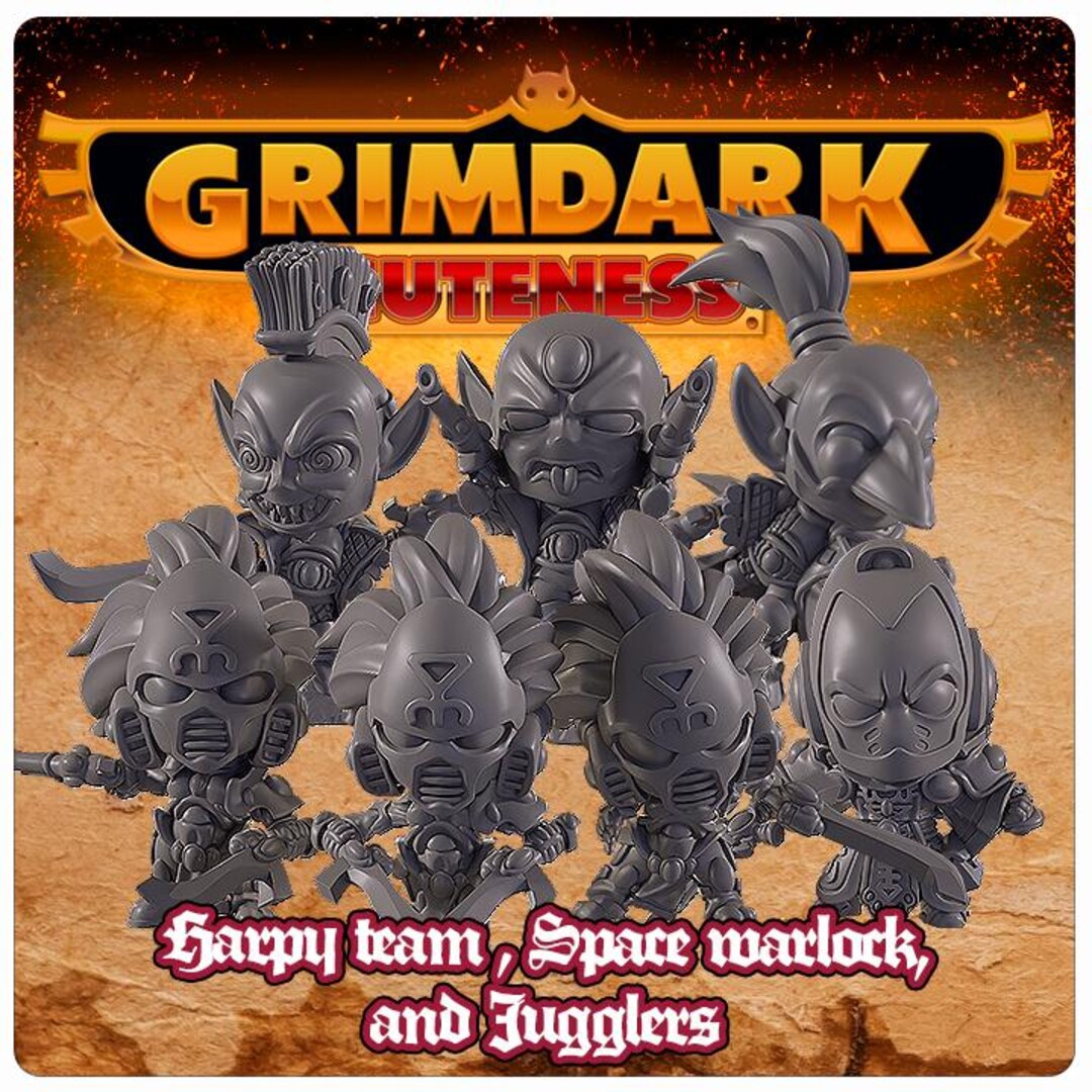 Harpies, Jugglers and Space Warlock - Etsy