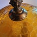 Classic Amber Cracked Glass Style From the 1970s - Etsy