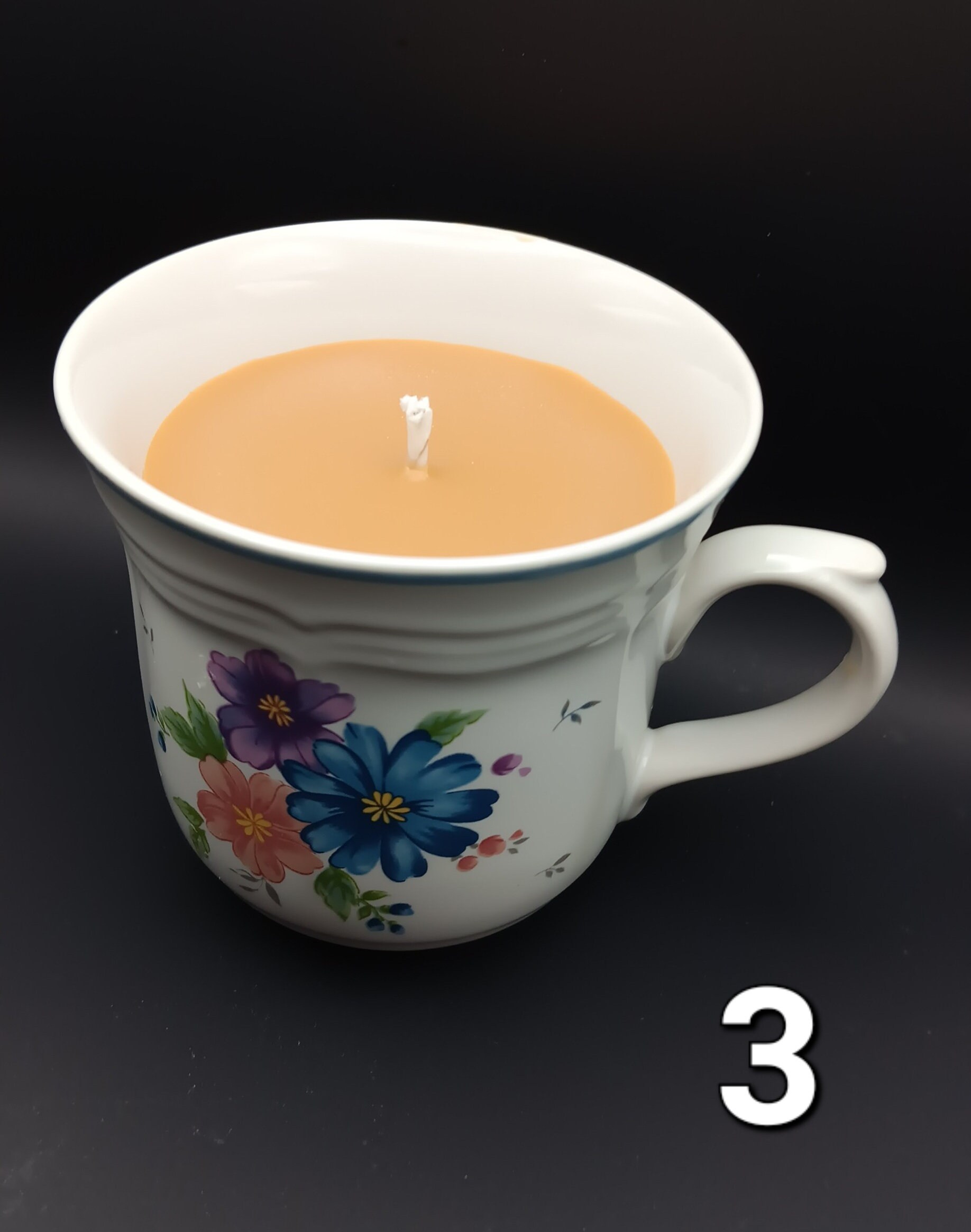 Earl Grey Tea Candle Soy/coconut Wax Candle Upcycled Mug - Etsy