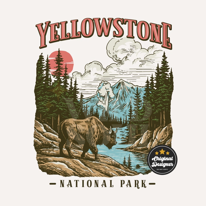 Yellowstone Png - Etsy