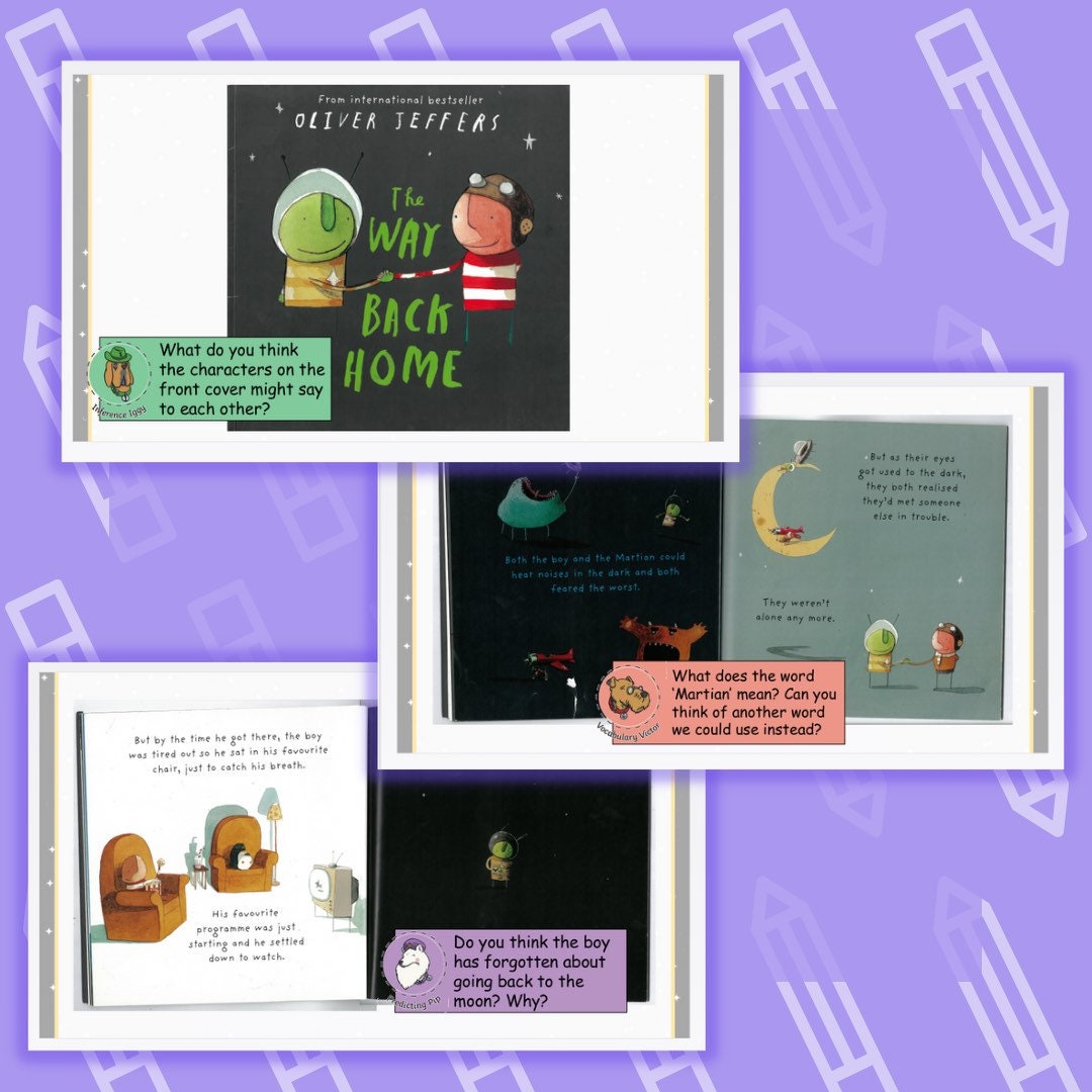 The Way Back Home English Unit - Etsy