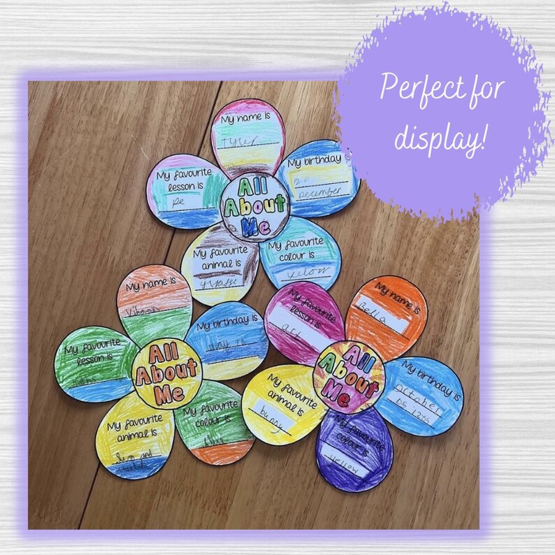 All About Me Transition Day Activity - Etsy