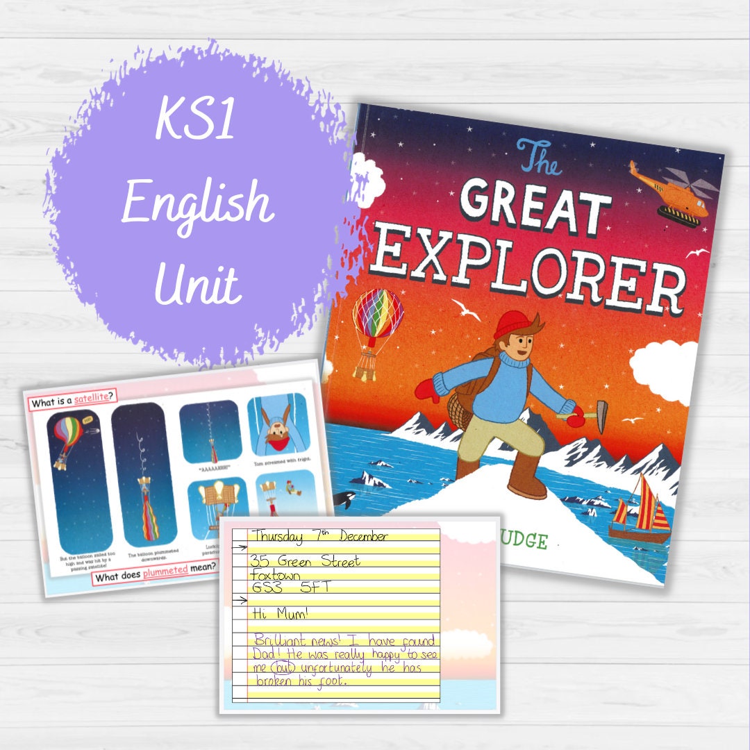 The Great Explorer KS1 English Unit - Etsy UK