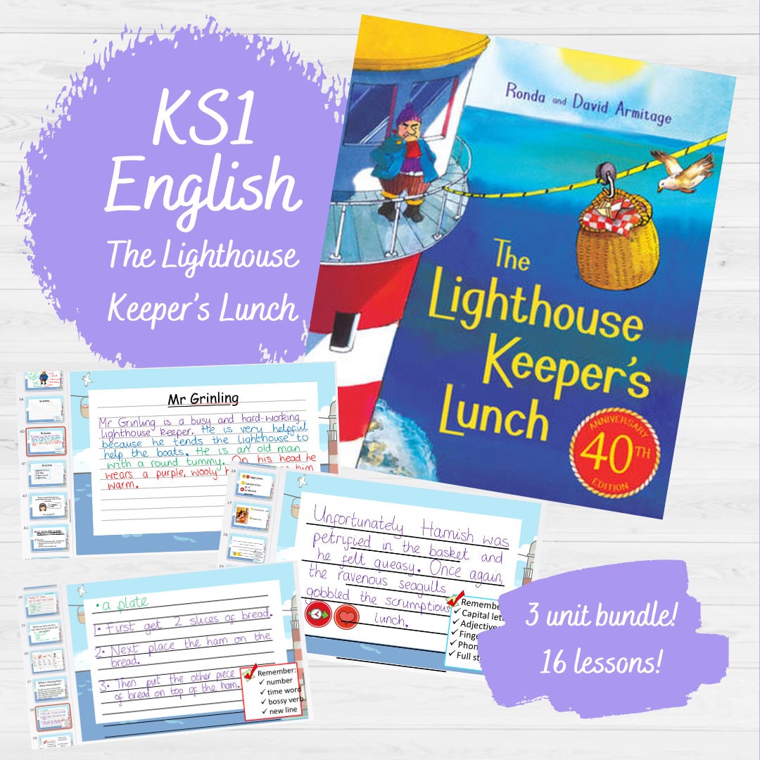 The Lighthouse Keeper's Lunch KS1 English Bundle - Etsy