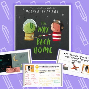 The Way Back Home English Unit - Etsy