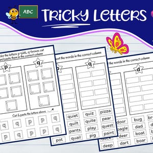 Phonics Activities for Kids, Sight Words, Early Literacy, Sentence ...
