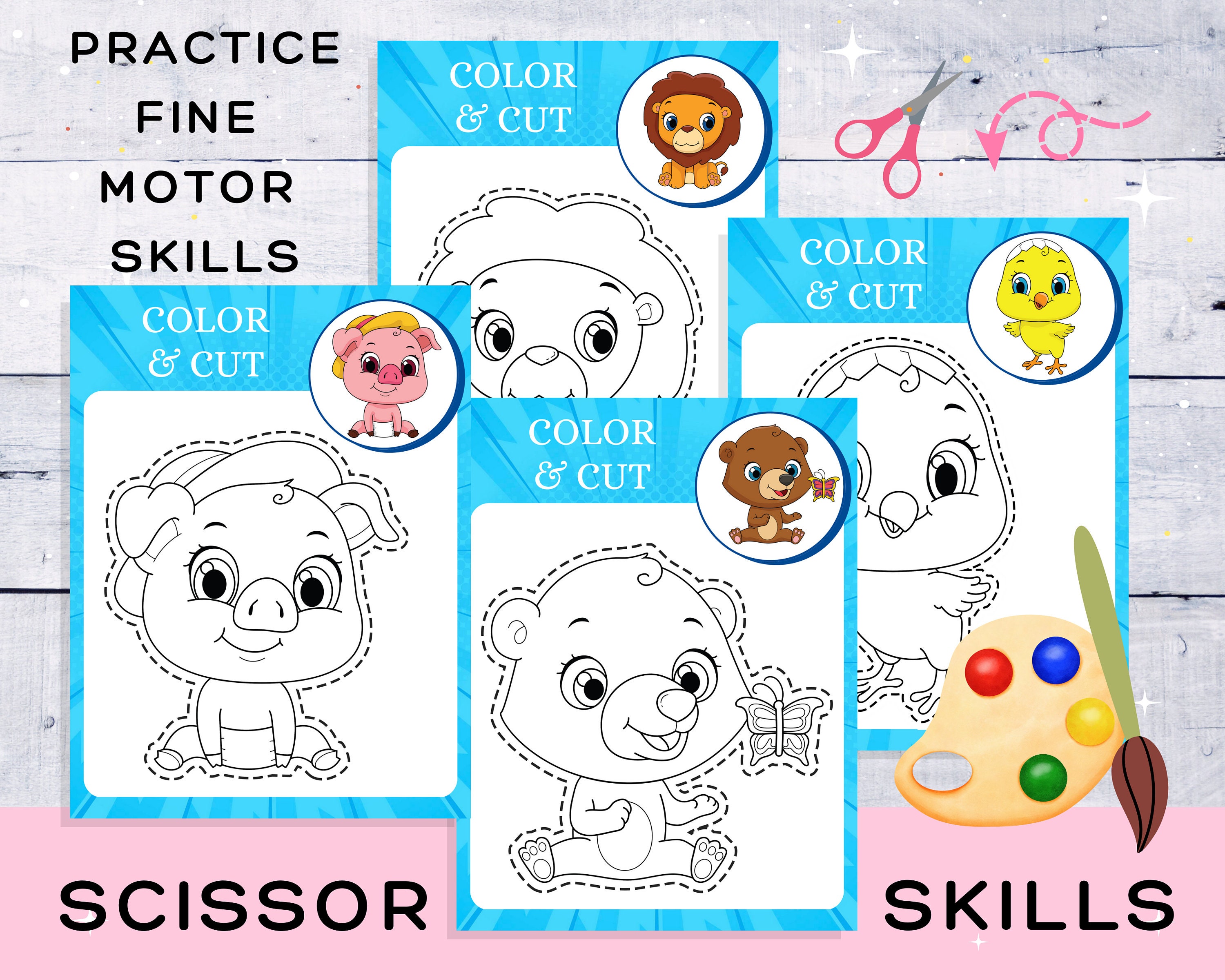 Pencil Control Practice, Early Literacy, Pre-writing Skills, Shapes ...