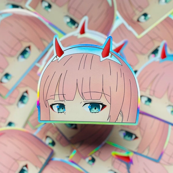 Zero Two Stickers - Etsy