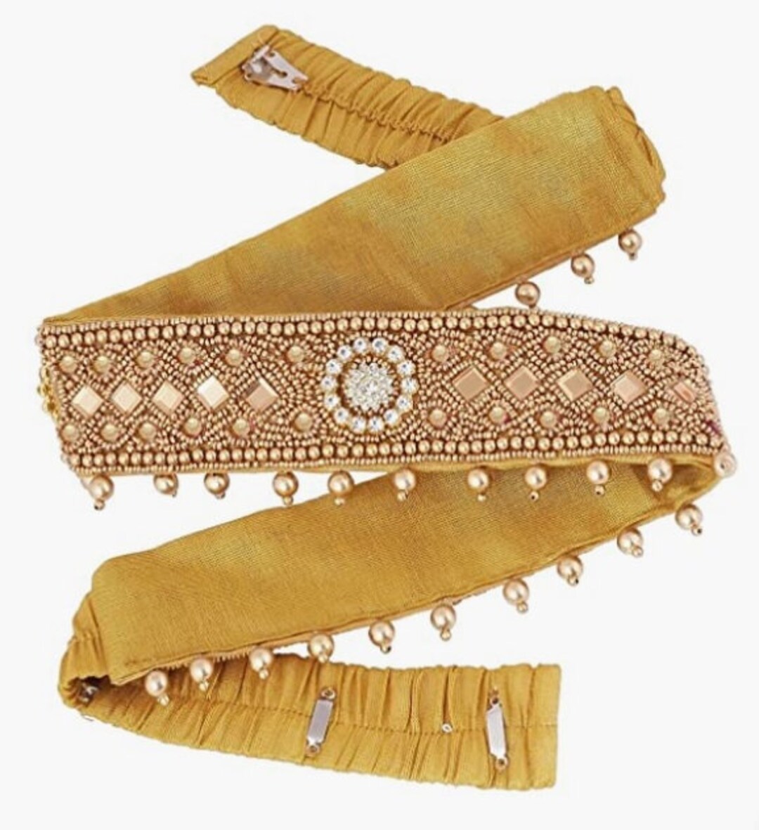 Embroidery Cloth Kamarband Waist Belt Stretchable Belly Belt ...