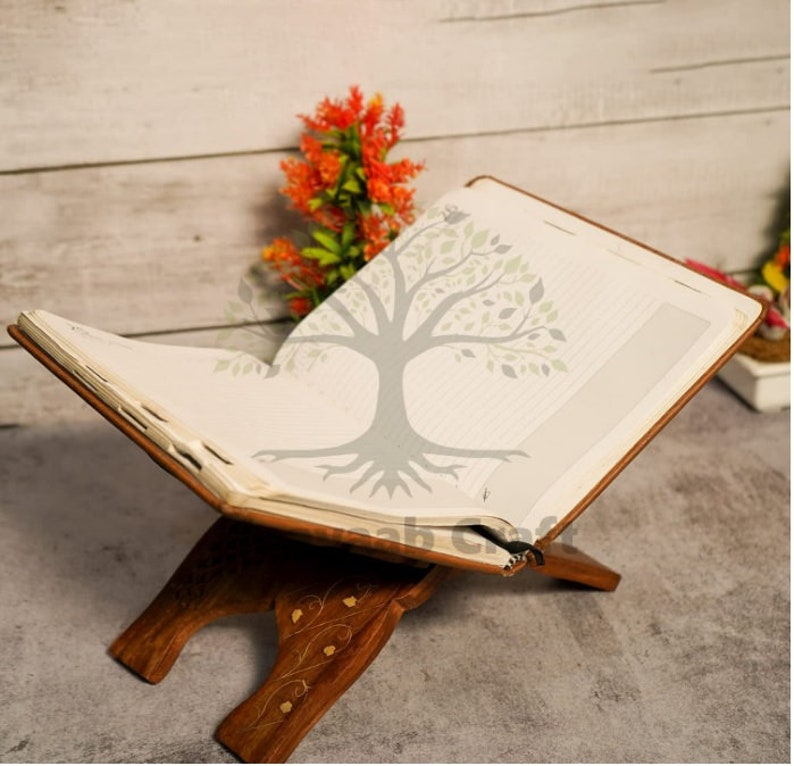 Handmade & Handcraft Foldable Book Holder - Etsy