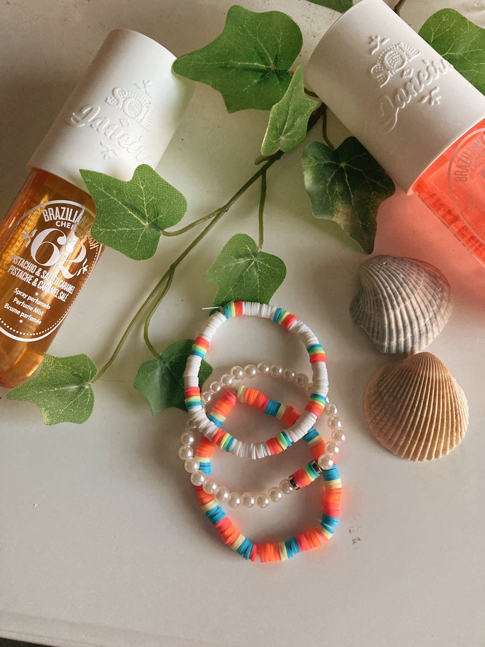 Preppy Neon Clay Bead Bracelets sold as Set or a Single Bracelet - Etsy