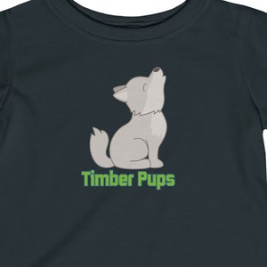 MN Timberwolves timber Pups Infant Fine Jersey Tee - Etsy