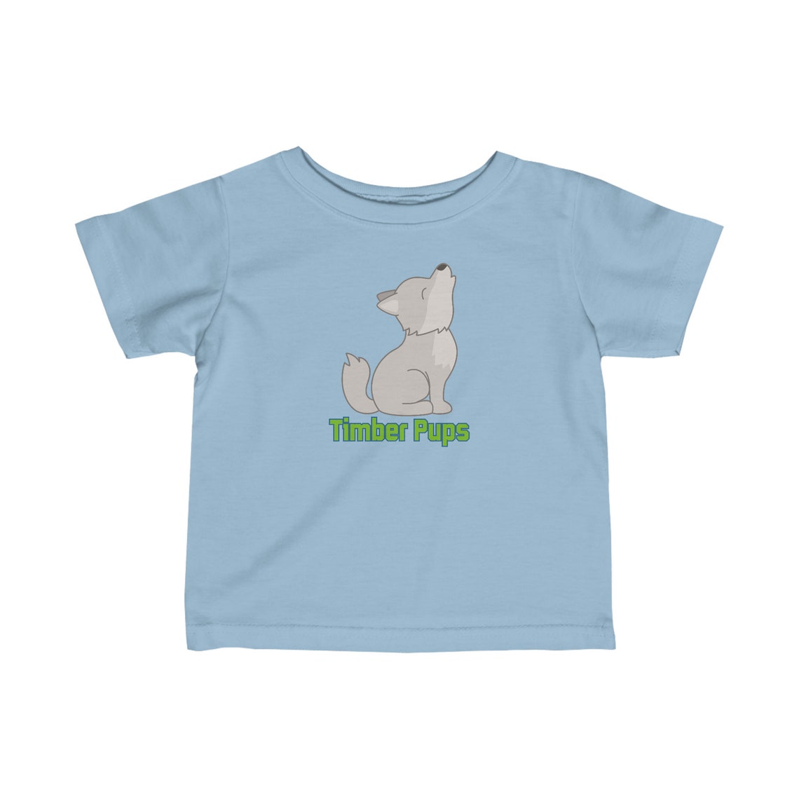 MN Timberwolves timber Pups Infant Fine Jersey Tee - Etsy
