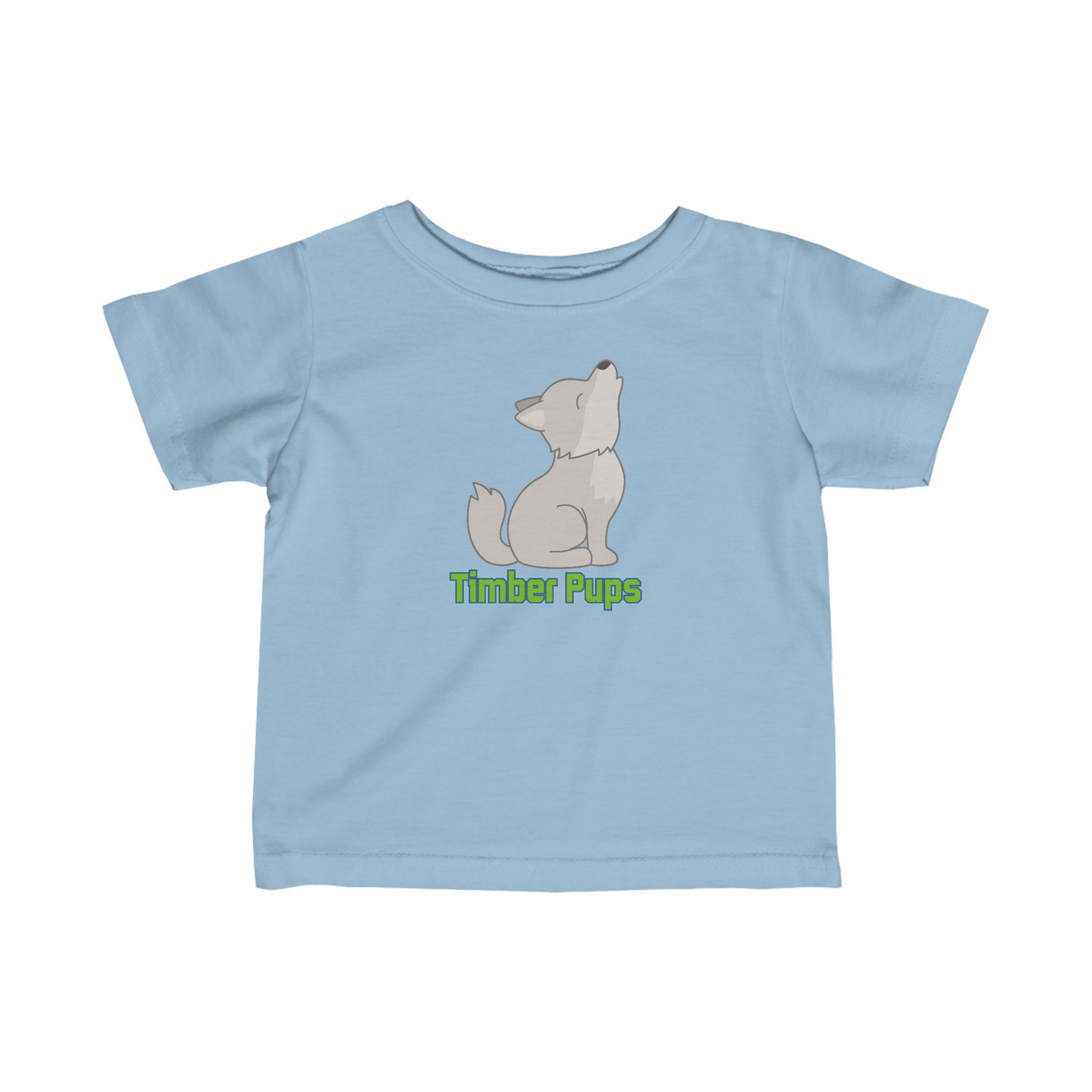 MN Timberwolves "timber Pups" Infant Fine Jersey Tee - Etsy