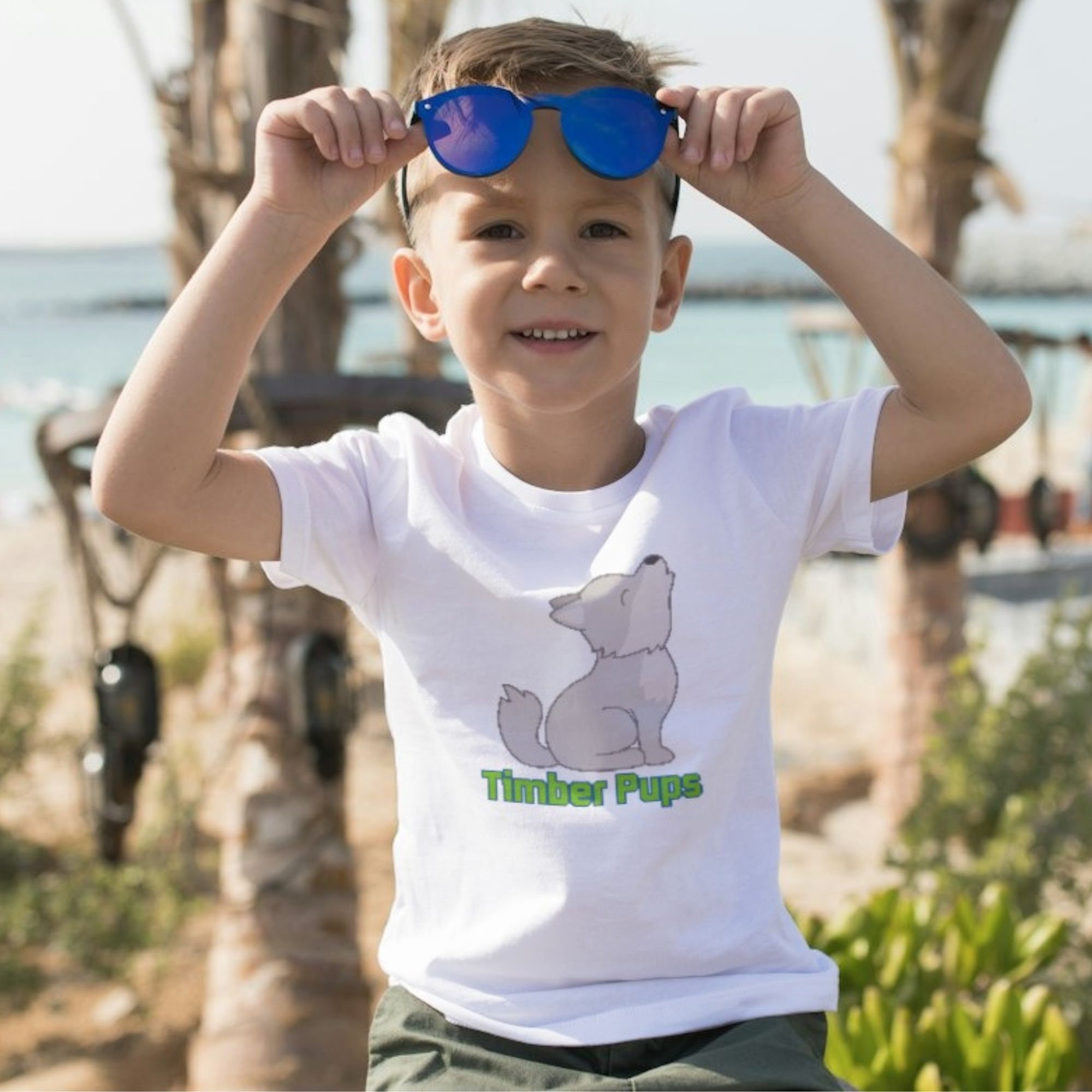 MN Timberwolves timber Pups Infant Fine Jersey Tee - Etsy