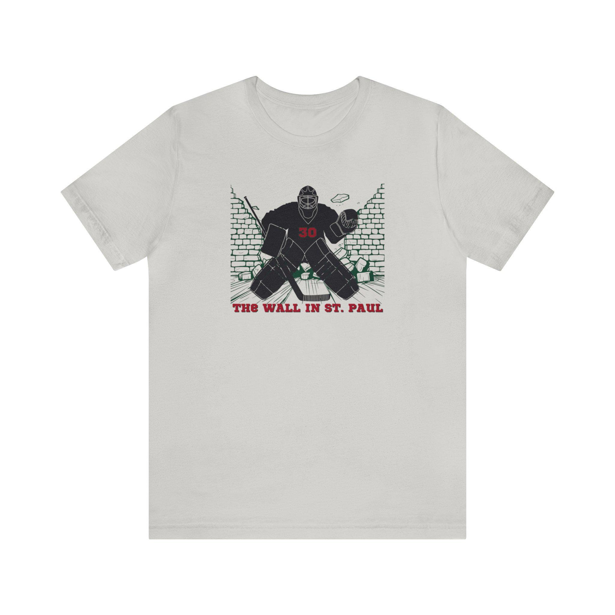 Minnesota Wild "the Wall in St. Paul" Jesper Wallstedt Unisex Jersey ...