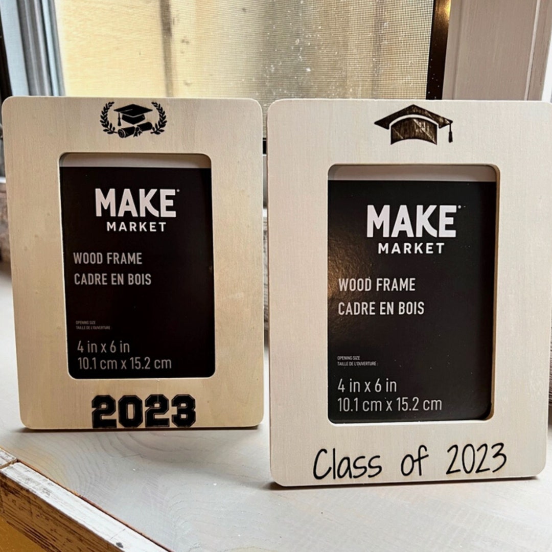 2023 Graduation Picture Frame Laser Engraved - Etsy
