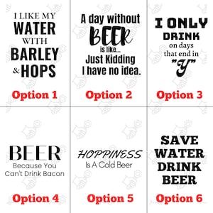 Engraved Pint or Wine Glasses With Custom Drink Sayings | Handmade ...