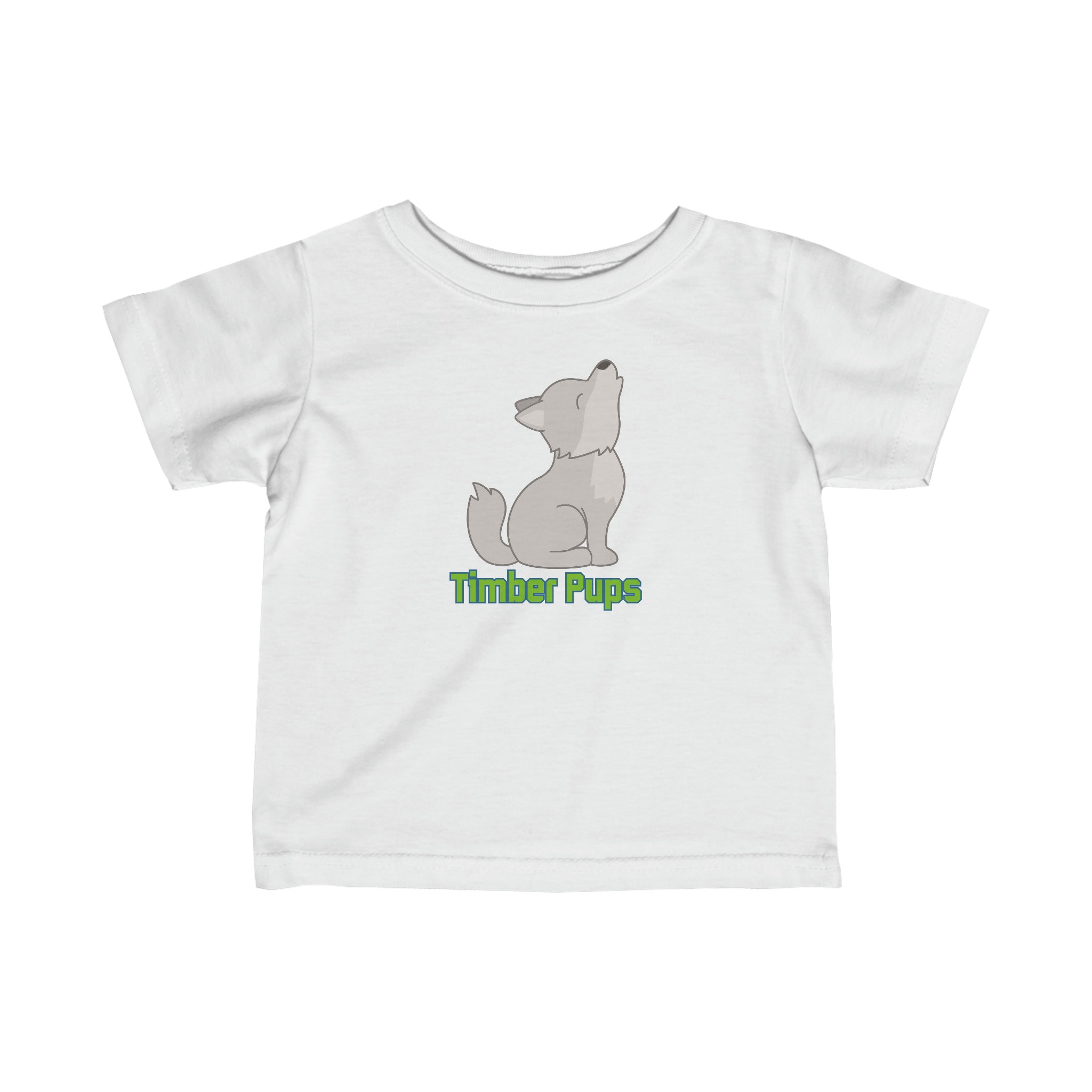 MN Timberwolves "timber Pups" Infant Fine Jersey Tee - Etsy