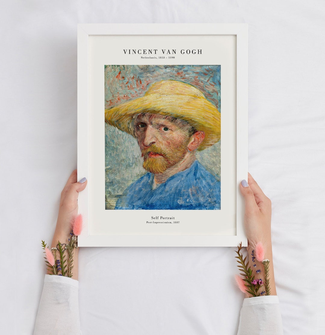 Self Portrait 1887, Vincent Van Gogh, Impressionism, Gallery Design ...
