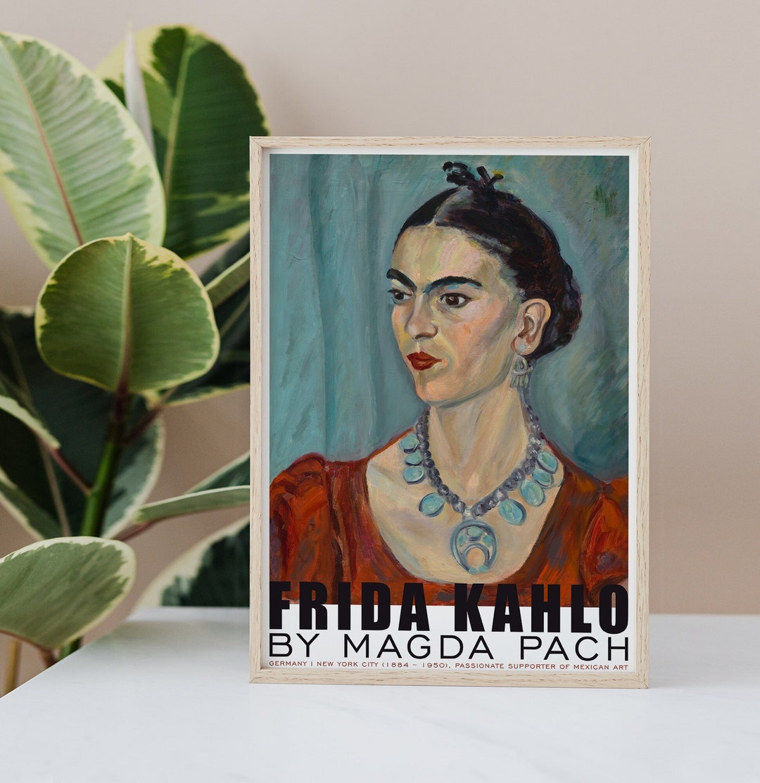 Frida Kahlo, Magda Pach, Gallery, Exhibition Poster, Digital Download ...