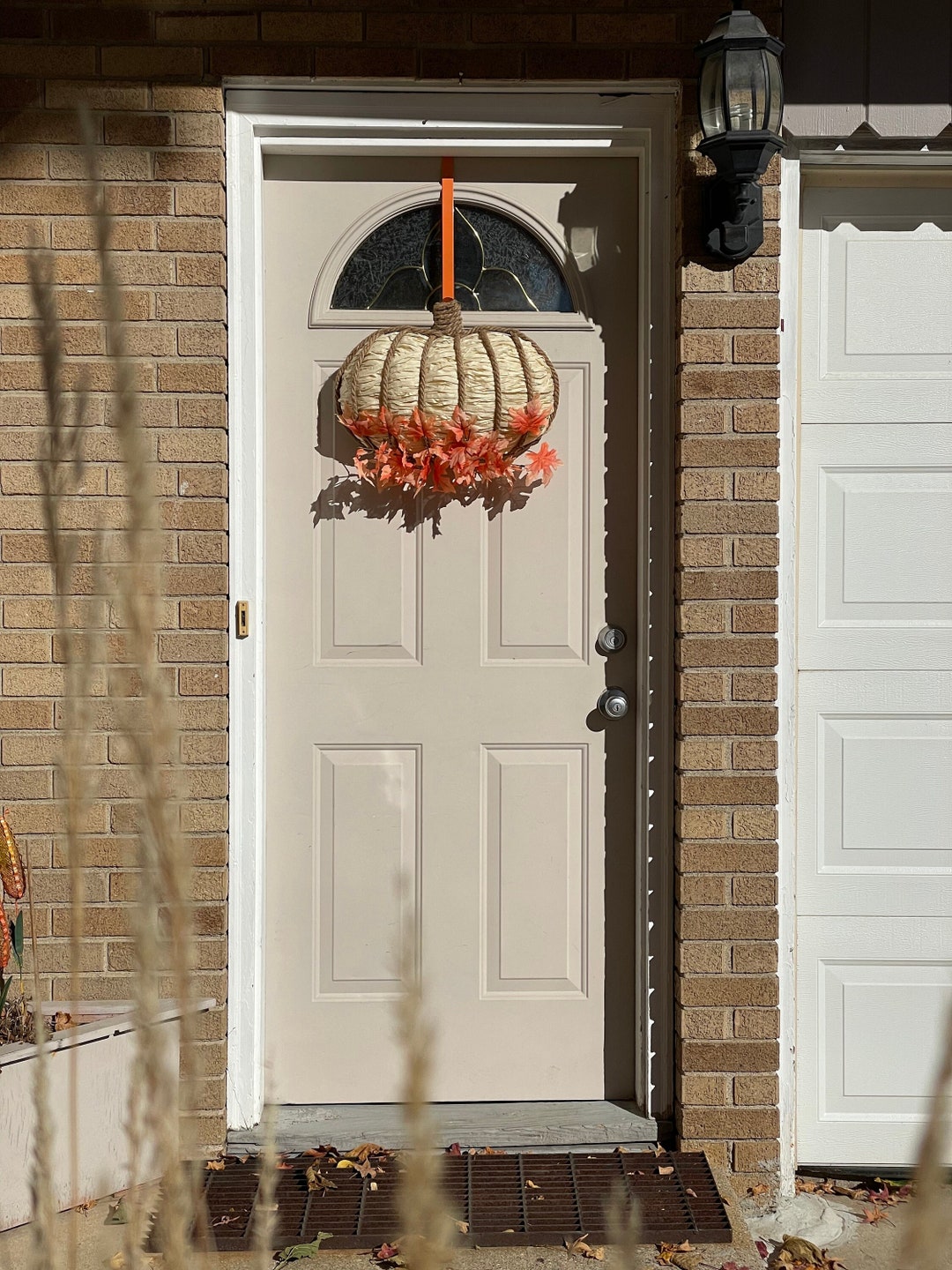 Adoorable Door Decor - Cute Adorable Pumpkin - Fall Door Hanger - Door ...