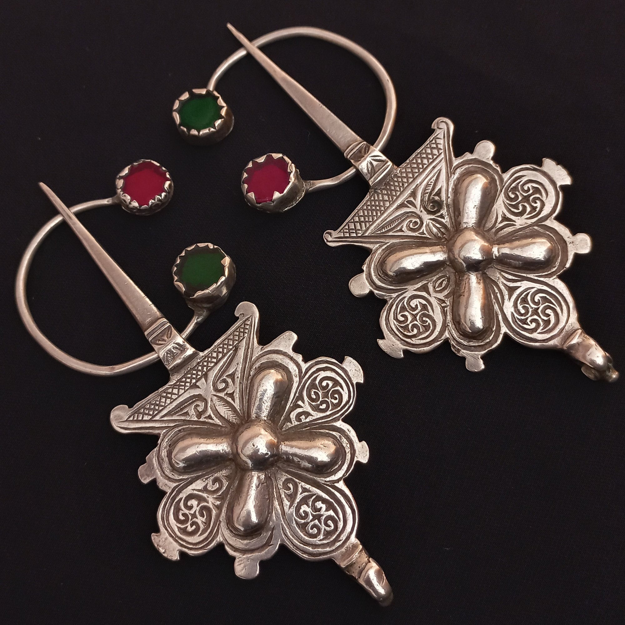 Antique Silver Berber Fibula From Southern Morocco. Ancient - Etsy