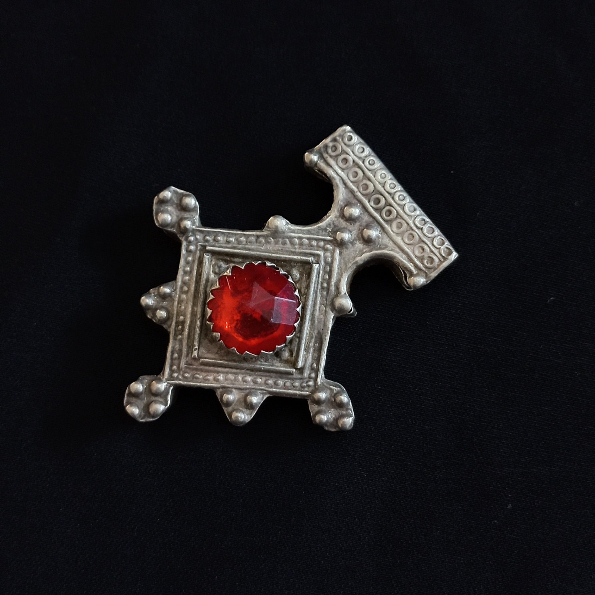 Ancient Silver Berber Cross (boghdad) From Southern MOROCCO. Antique ...