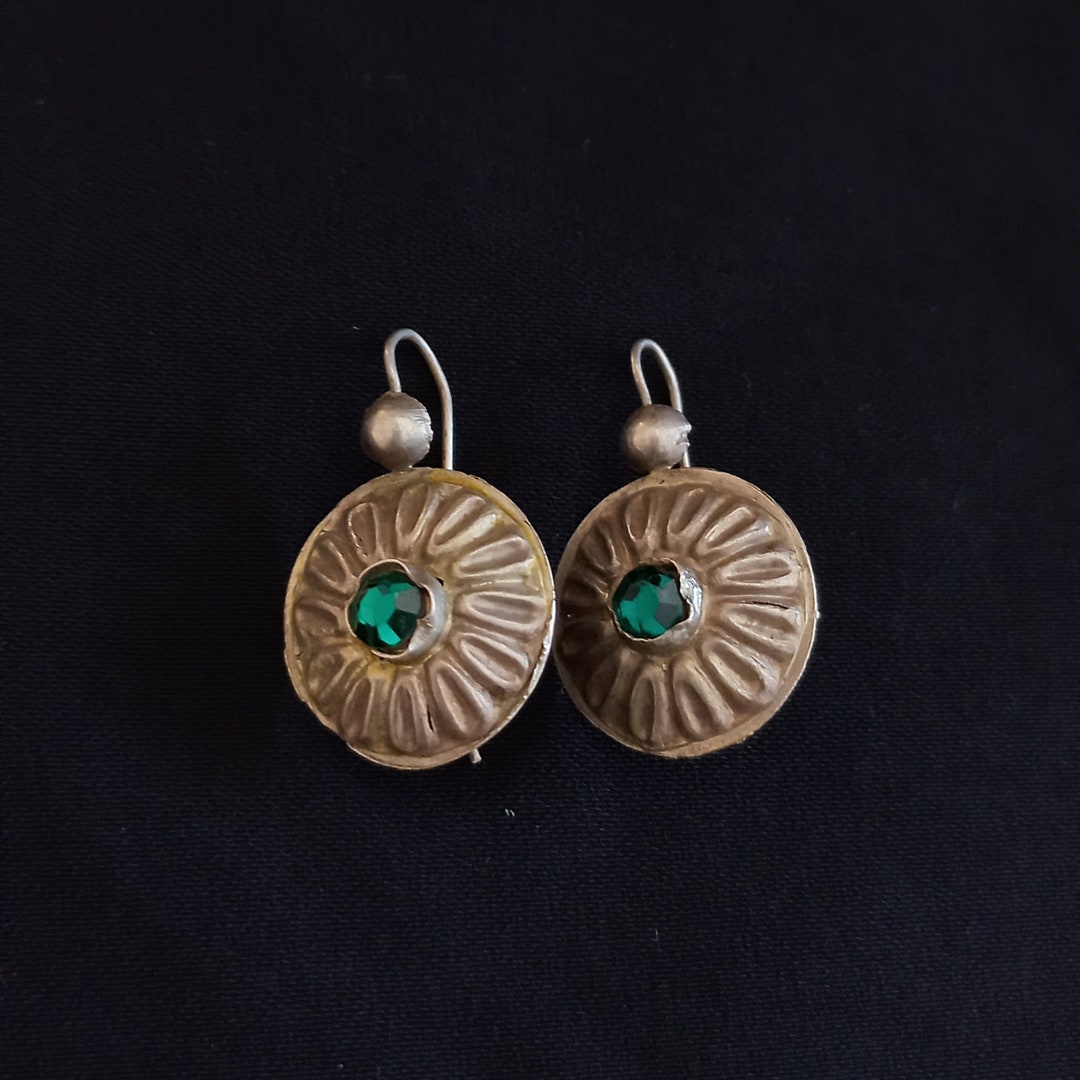 Ancient Silver Berber Earring From Southern MOROCCO. Antique Berber ...