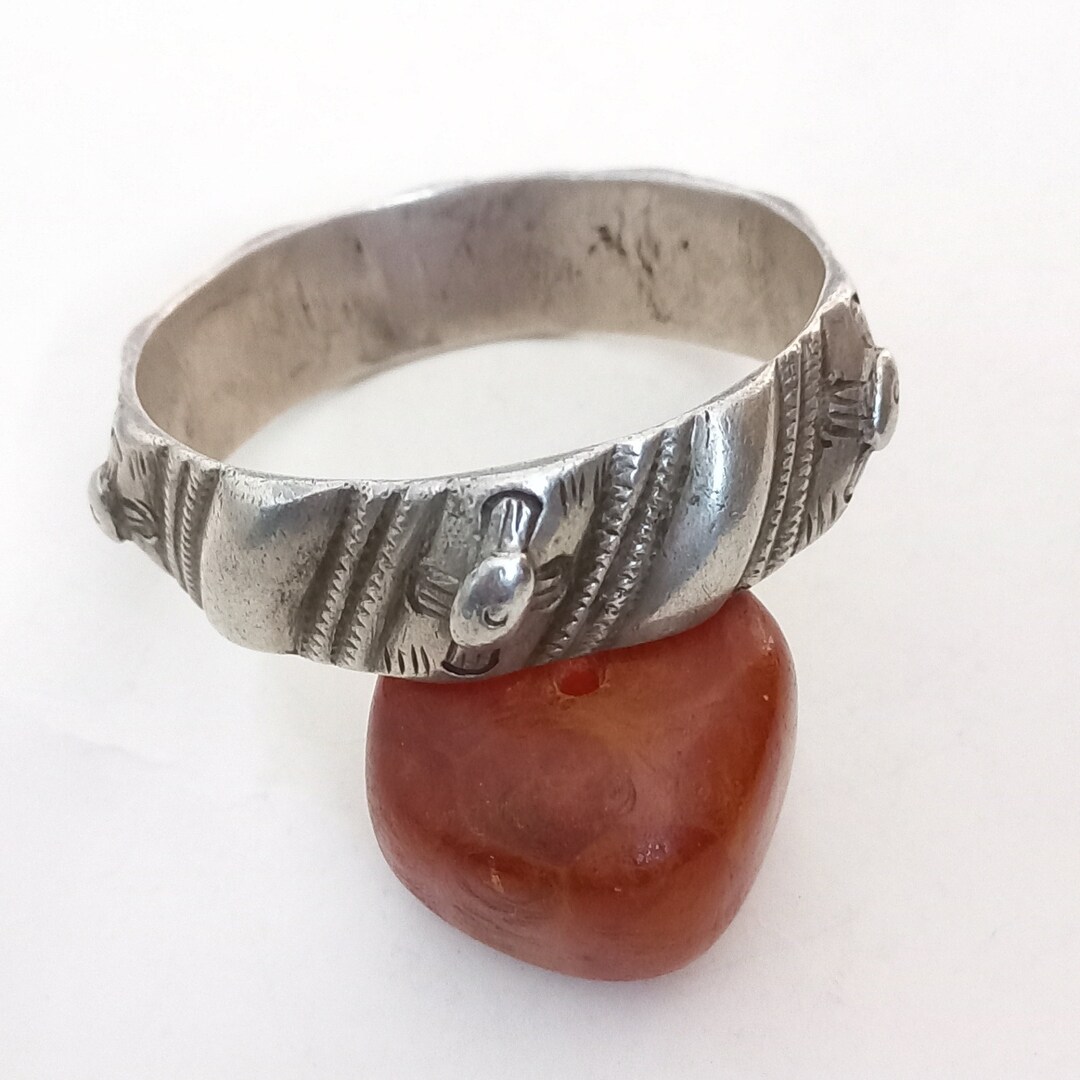 An Ancient Berber Silver Bracelet From Southern MOROCCO. Antique Berber ...