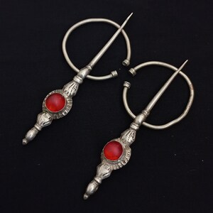 Ancient Silver Berber Fibula (tazerzit)(brooch) From MOROCCO-TAROUDANT ...