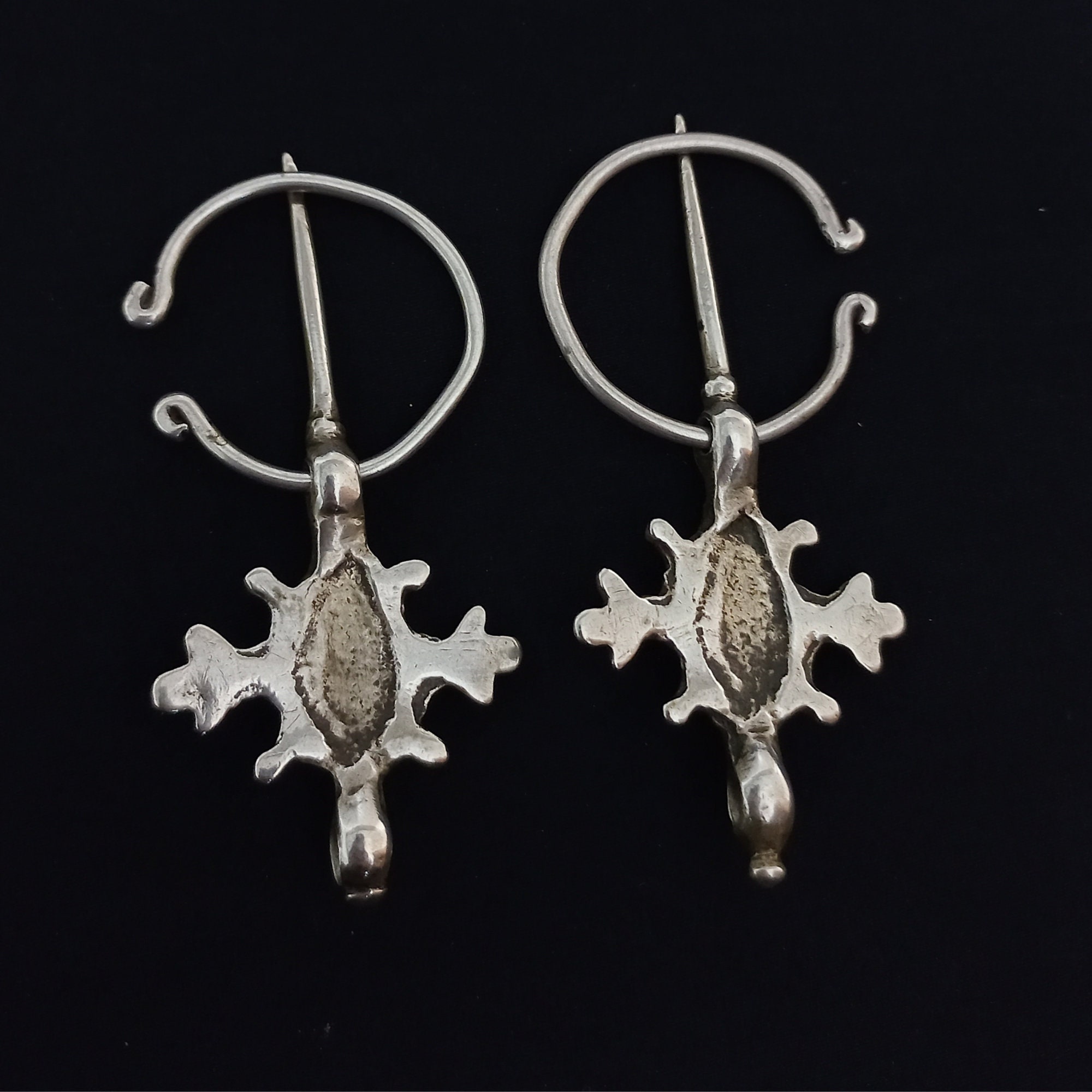 Antique Silver Berber Fibula From Southern Morocco. Ancient Berber ...