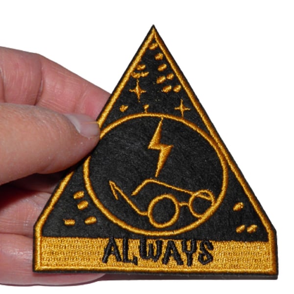 Deathly Hallows Patch - Etsy