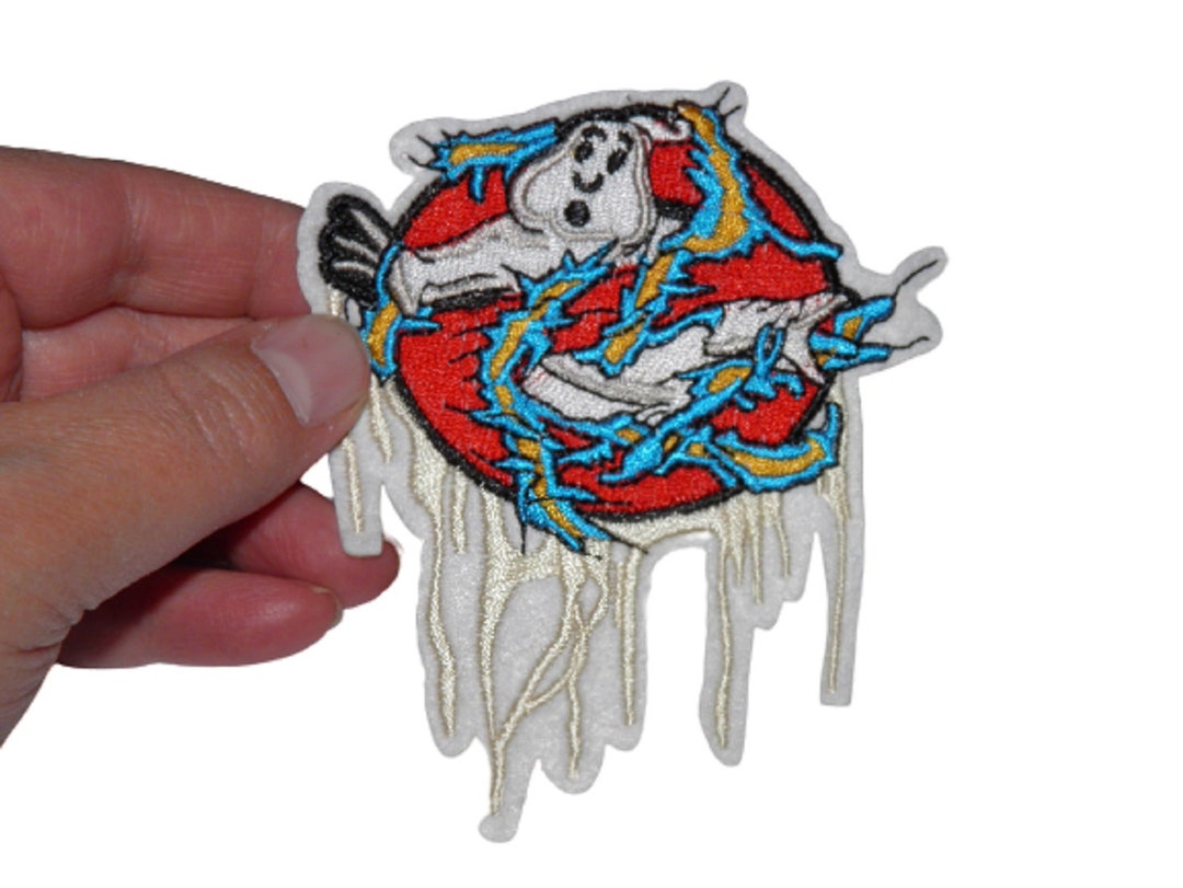 Electric Ghostbusters Patch Reinforcement Embroidered Iron-on Badge - Etsy