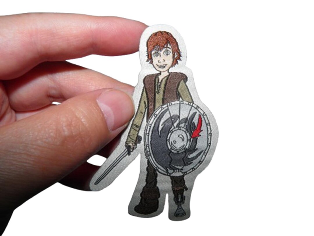 Official Dreamworks Dragons Harold Patch Embroidered Iron-on Badge - Etsy