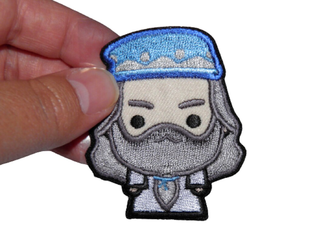 Harry Potter Official Dumbledore Reinforcement Embroidered Patch Iron on Patch - Etsy