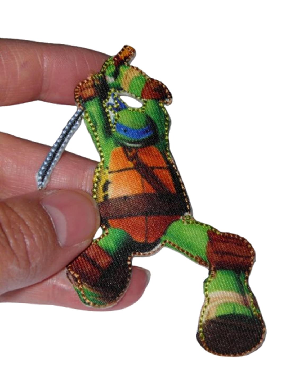 Official TMNT Ninja Turtle Leonardo Patch Embroidered Iron-on Badge - Etsy