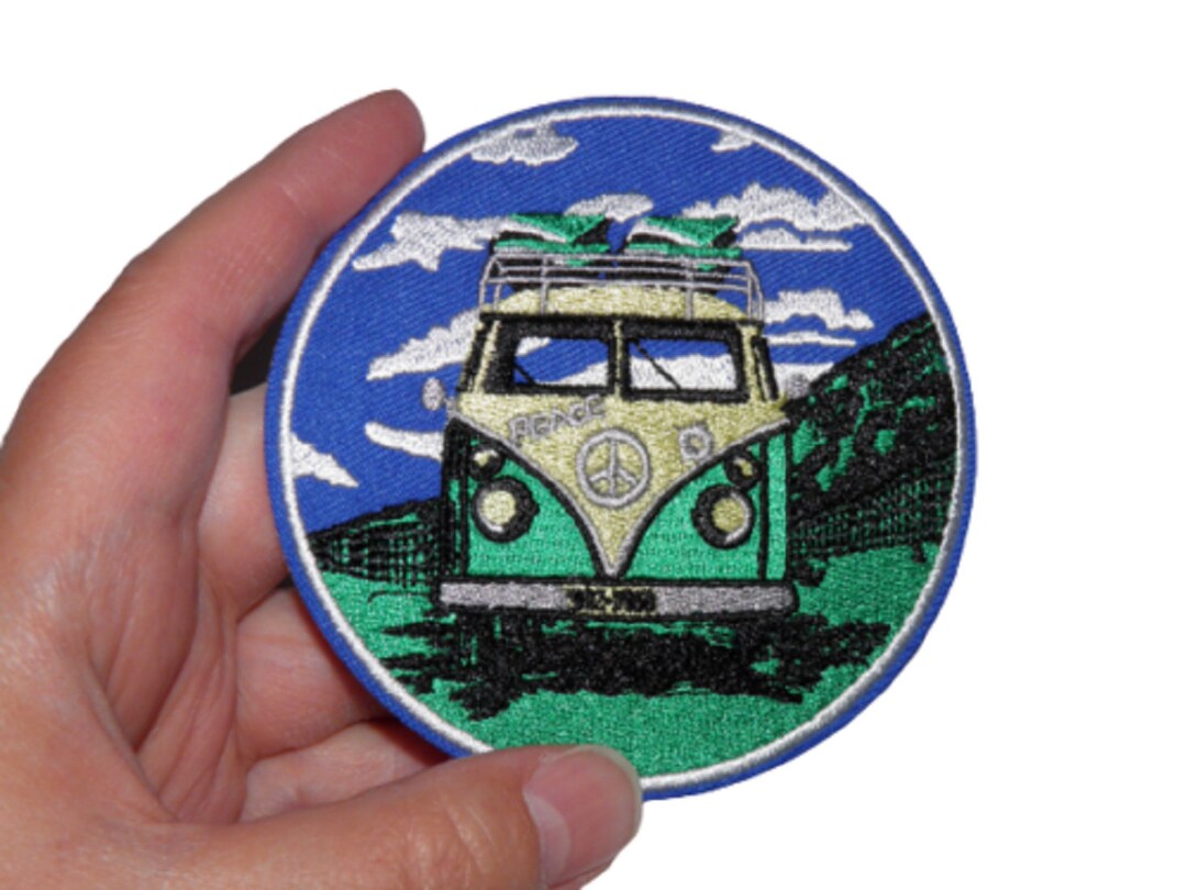 Peace Combi Patch Reinforcement Embroidered Iron-on Badge - Etsy