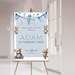 Blue Teddies Birthday Party Welcome Sign Editable Welcome Sign ...