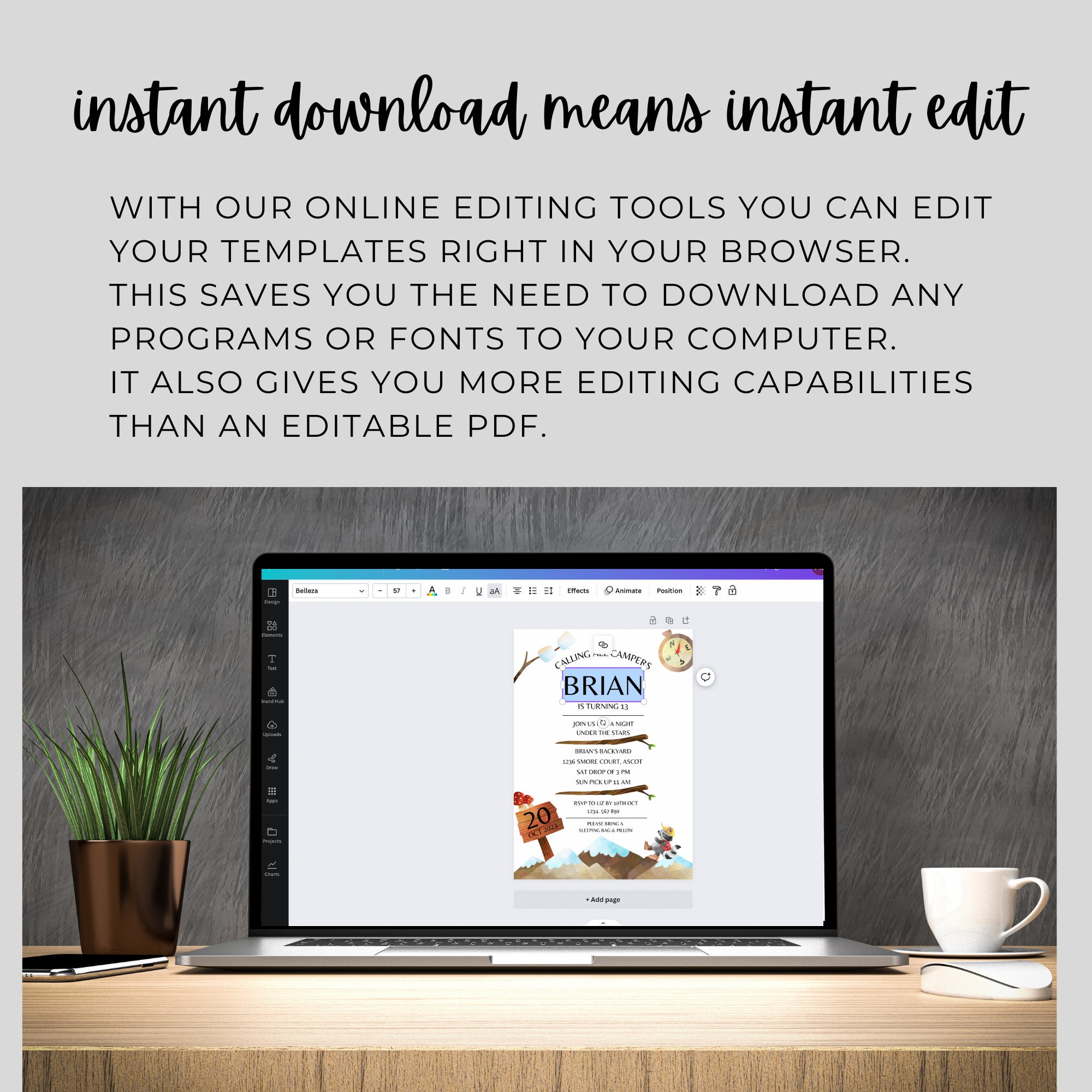 Highland Cow Birthday Candy Topper lolly Bag Topperthank You - Etsy