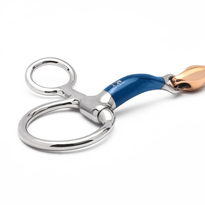 NY TACK Baucher Sweet Iron Copper Peanut Lozenge Jointed Snaffle Horse ...